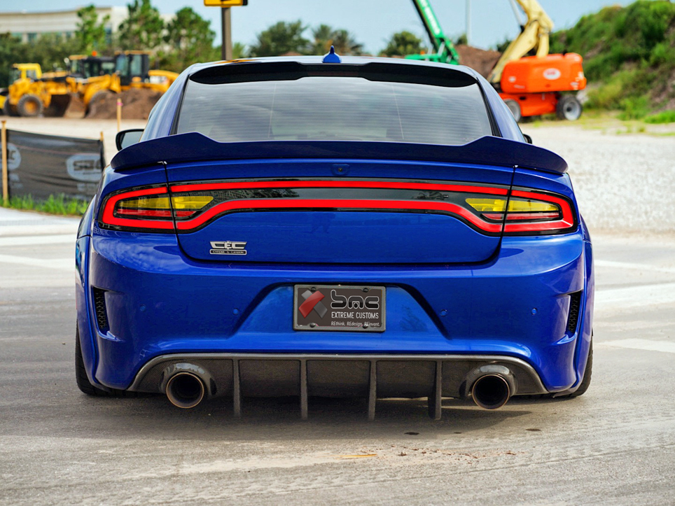 2015-2021 Dodge Charger Fiberglass Rear Custom Spoiler C&C