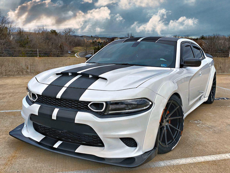 2015-2020 Dodge Charger Demon Style Front Air Dam Lip | 392 SRT Hellcat