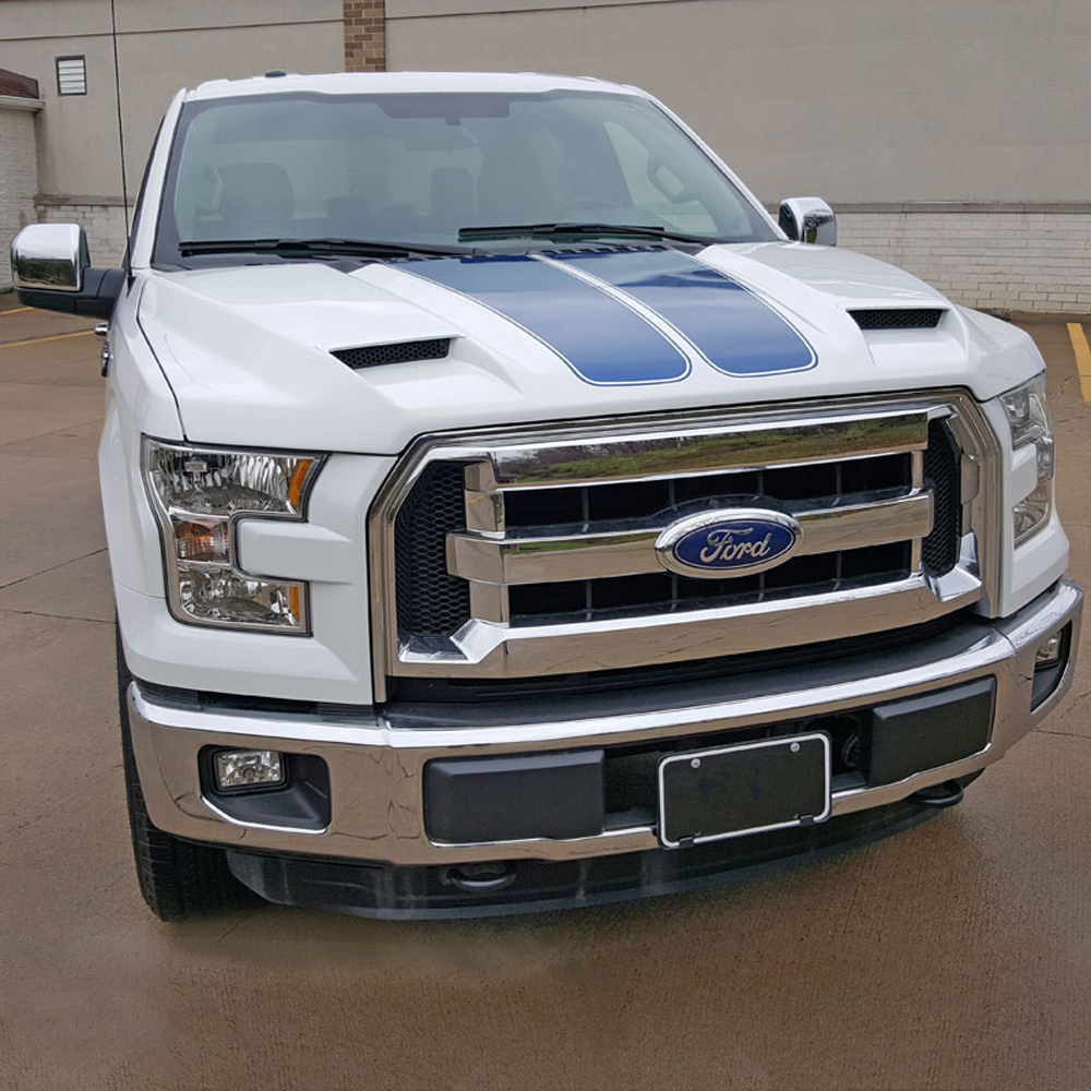 2015-2020 Ford F150 Ram Air Hood RAHF15015 | Paint Optional