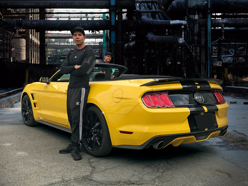 2015-2023 Mustang Convertible High Profile Spoiler | Satin Black | No Drill