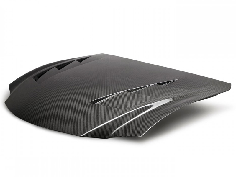 TS-STYLE CARBON FIBER HOOD FOR 2015-2020 LEXUS RC