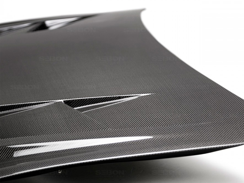 TS-STYLE CARBON FIBER HOOD FOR 2015-2020 LEXUS RC