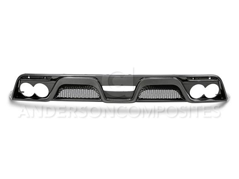 2015 - 2020 Mustang Shelby GT350 GT350R Carbon Fiber Rear Diffuser