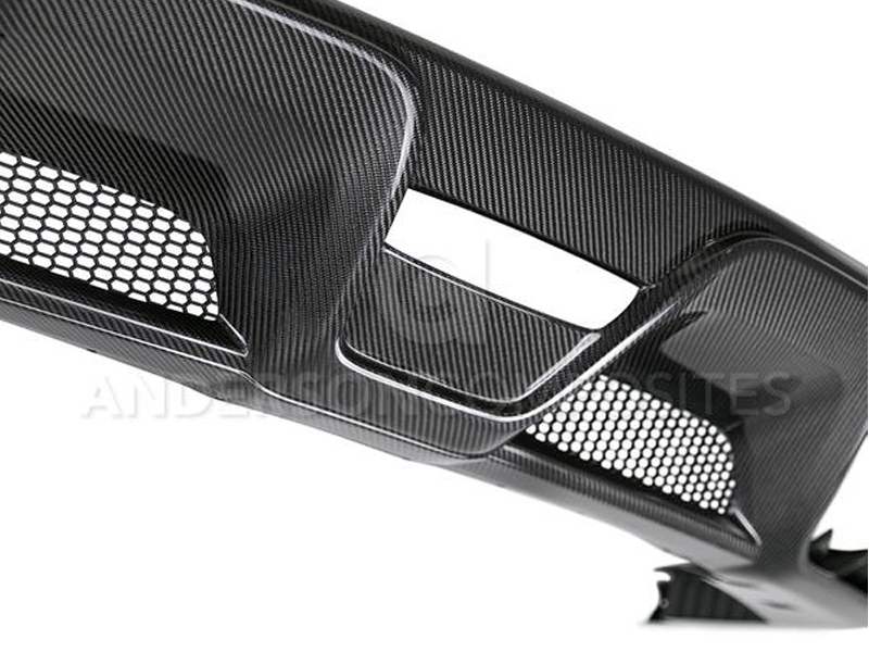 2015 - 2020 Mustang Shelby GT350 GT350R Carbon Fiber Rear Diffuser