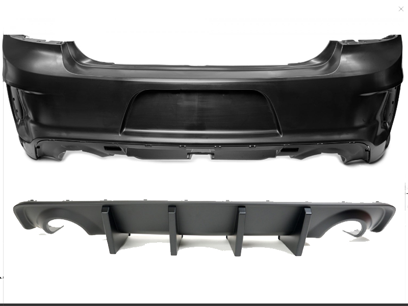 2015-2023 Dodge Charger Widebody Styled Narrow Rear Bumper