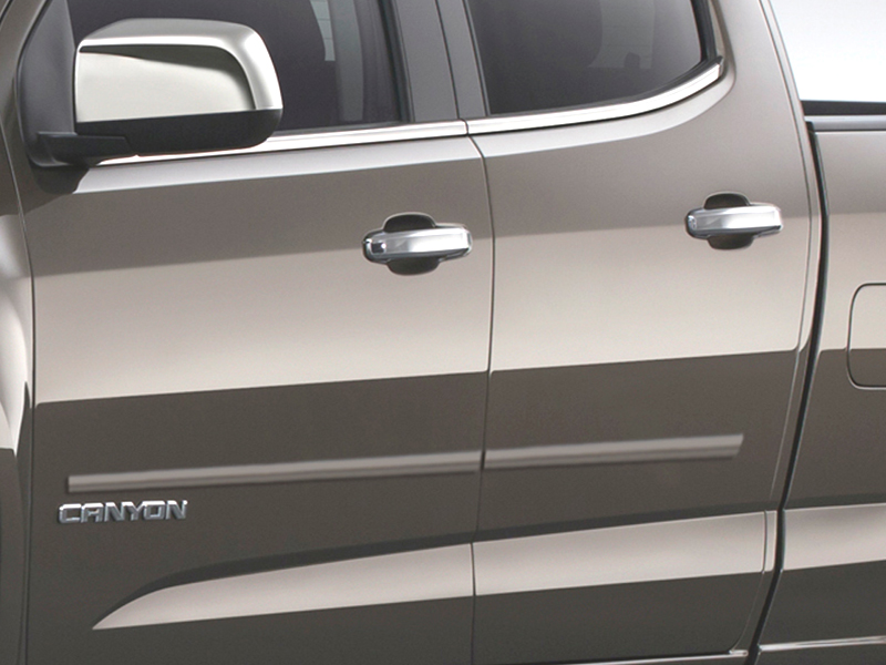 2015-2022 GMC CANYON CREW CAB PAINTED BODY MOLDING PBM-COCA-CC