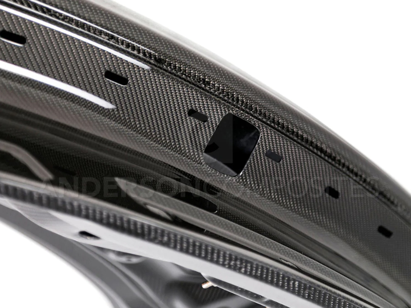 2015-2023 MUSTANG DOUBLE SIDED CARBON FIBER TYPE-OE TRUNK