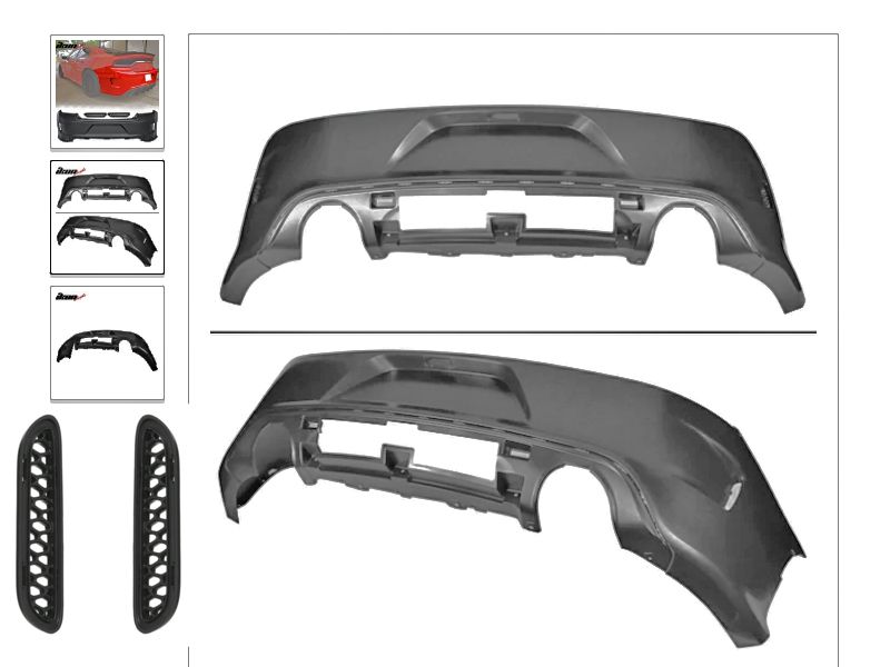 2015-2023 Dodge Charger Rear Bumper Cover Conversion PP