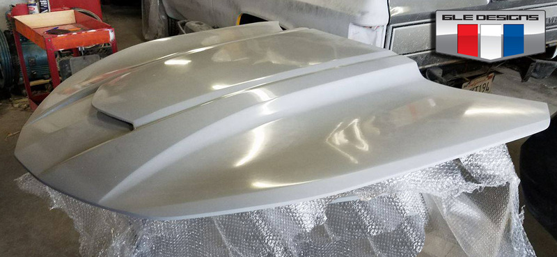 2016-2023 Camaro "COPO Styled" 6LE Design Aftermarket Replacement Hood