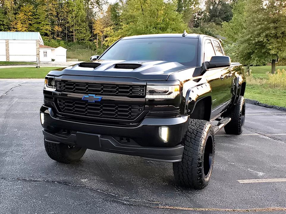 2016-2018 Chevrolet Silverado 1500 Ram Air Hood