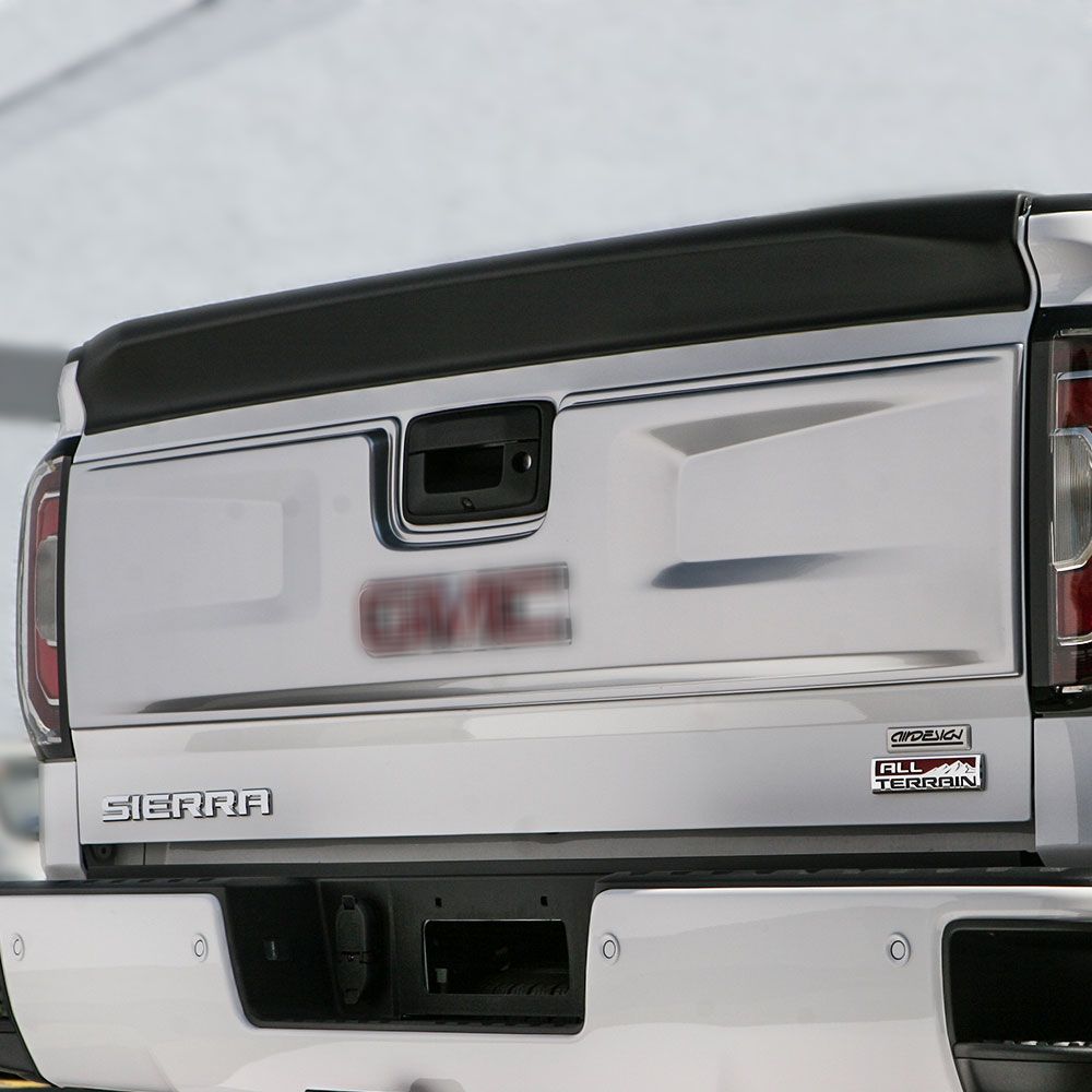 2016-2018 GMC Sierra 1500 Tailgate Applique | Satin Black