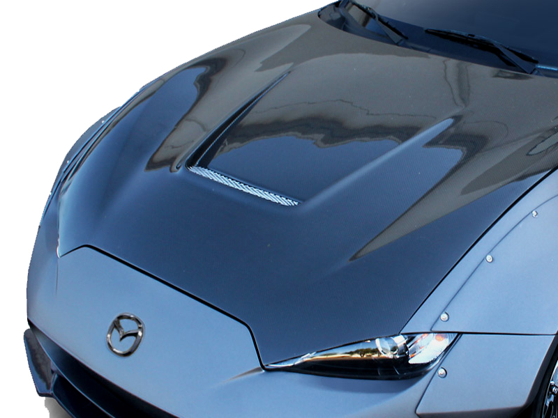 2016-2018 Mazda Miata Carbon Creations Circuit Hood