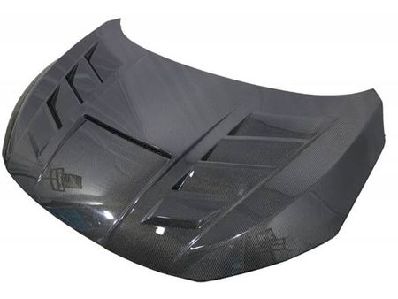 2016-2020 Honda Civic Type R Carbon Fiber Hood VS 2 Style