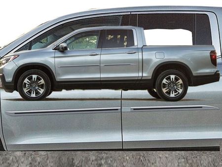 2016-2023 HONDA RIDGELINE PAINTED MOLDINGS WITH A COLOR INSERT