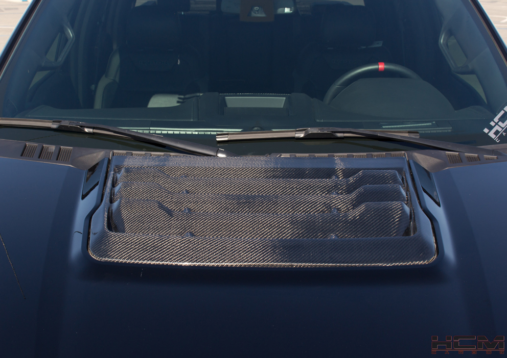 2017 2019 F-150 Raptor Carbon Fiber Hood Vent RAP1720-CF07HV