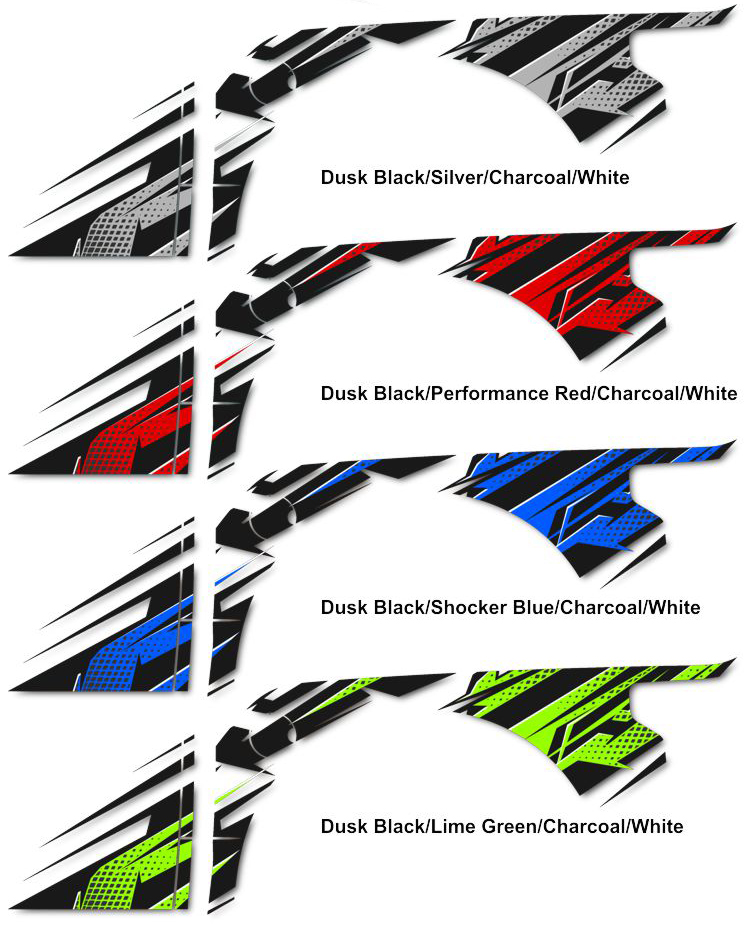 2017-2018 Ford F-150 Raptor Body Side Graphics Kit ATD-FRDF150GRPH78