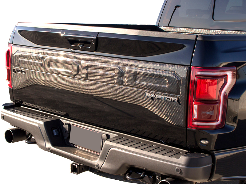 2017 2020 Ford Raptor Carbon Fiber Tailgate Panel