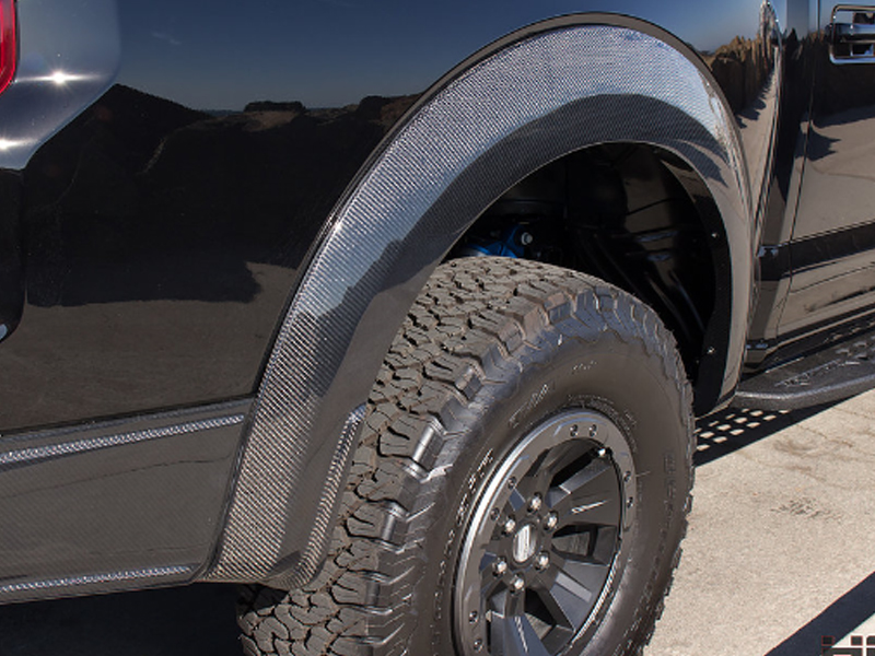 2017-2020 Ford F150 Raptor Carbon Fiber Fender Flares