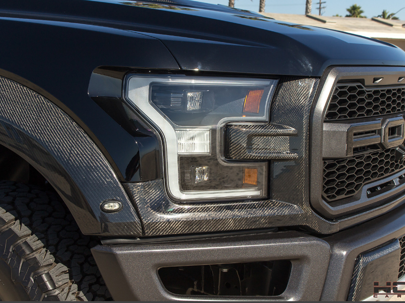 2017-2020 Ford F150 Raptor Carbon Fiber Fender Flares