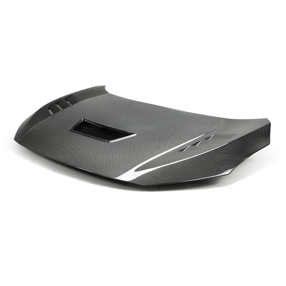 2017-2020 HONDA CIVIC TYPE R CV-STYLE CARBON FIBER HOOD