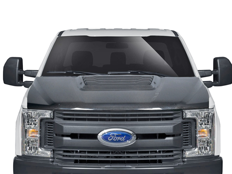 2017-2022 Ford Super Duty F250 F350 F450 Carbon Creations Raptor Style Hood