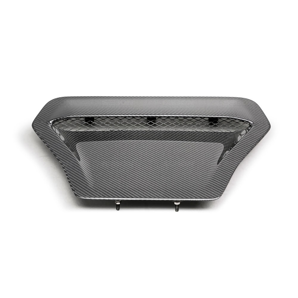 2017-2020 HONDA CIVIC TYPE R OEM-STYLE CARBON FIBER HOOD SCOOP