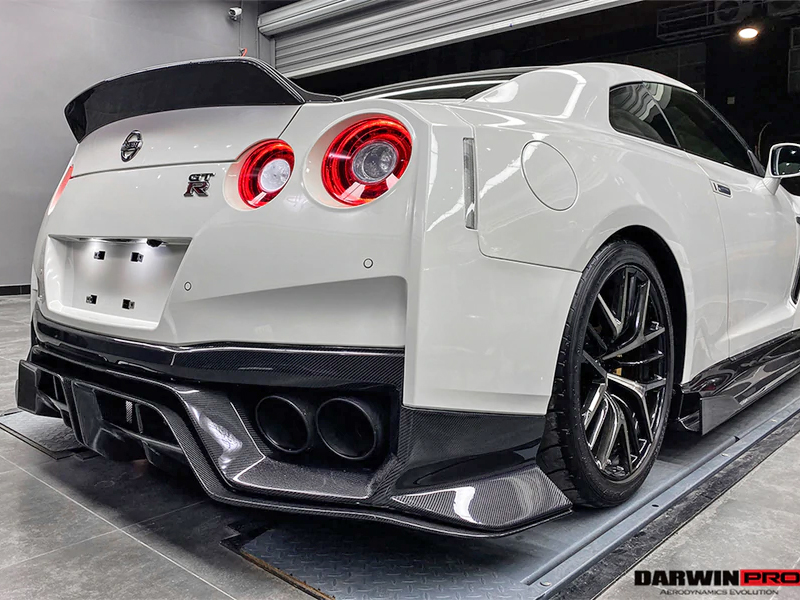 2017-2022 Nissan GTR R35 Darwin Pro EBA BKSS Style Carbon Fiber Rear ...