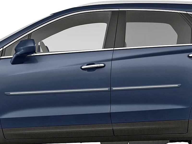 2017-2023 CADILLAC XT5 PAINTED BODY SIDE MOLDING CHROMELINE