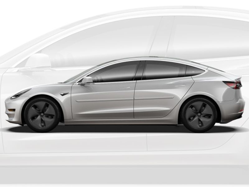 2017-2023 TESLA MODEL 3 PAINTED BODY SIDE MOLDING