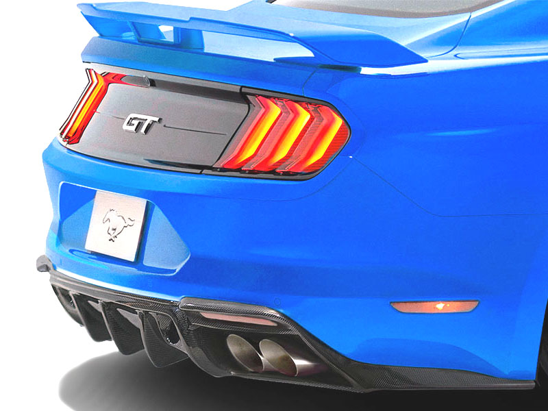 Carbon Creations 2018-2020 Ford Mustang Grid Rear Diffuser