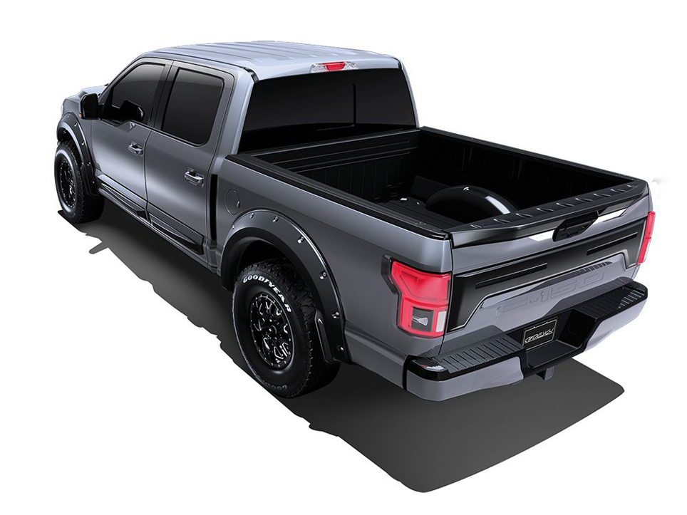 2018-2020 Ford F-150 Tailgate Applique | Satin Black | Air Design FO25A09SB