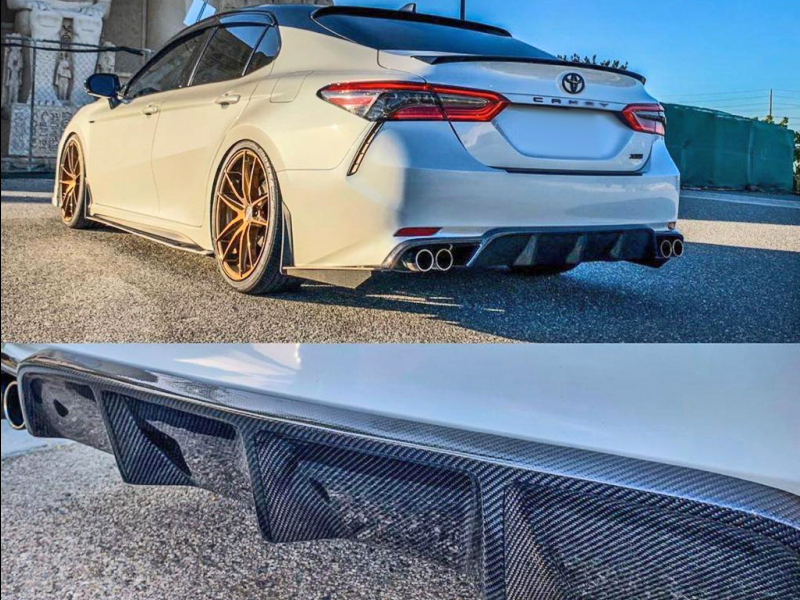 2018-2021 Toyota Camry Carbon Fiber Diffuser C&C
