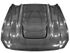 2018-2022 Ford Mustang V6R Style Carbon Fiber Hood