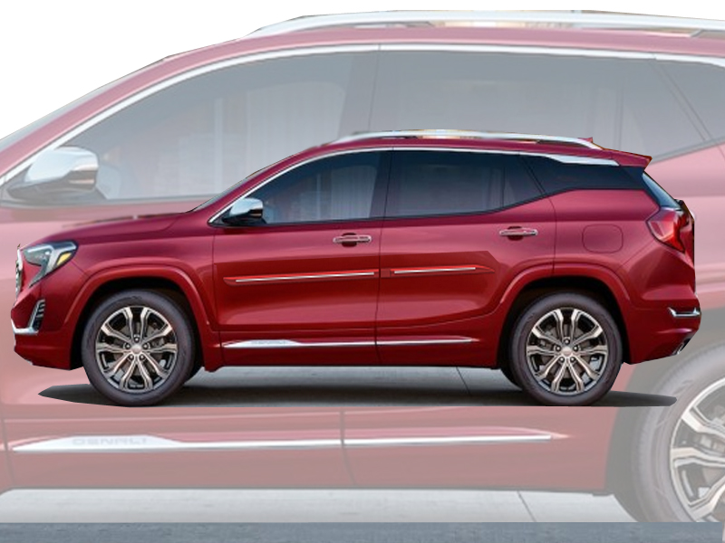 2018-2023 GMC TERRAIN CHROMELINE PAINTED BODY SIDE MOLDING
