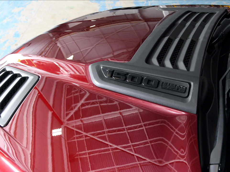 Bezel and Vents ONLY for 2019 2020 2021 2022 Dodge Rebel 1500 Hood