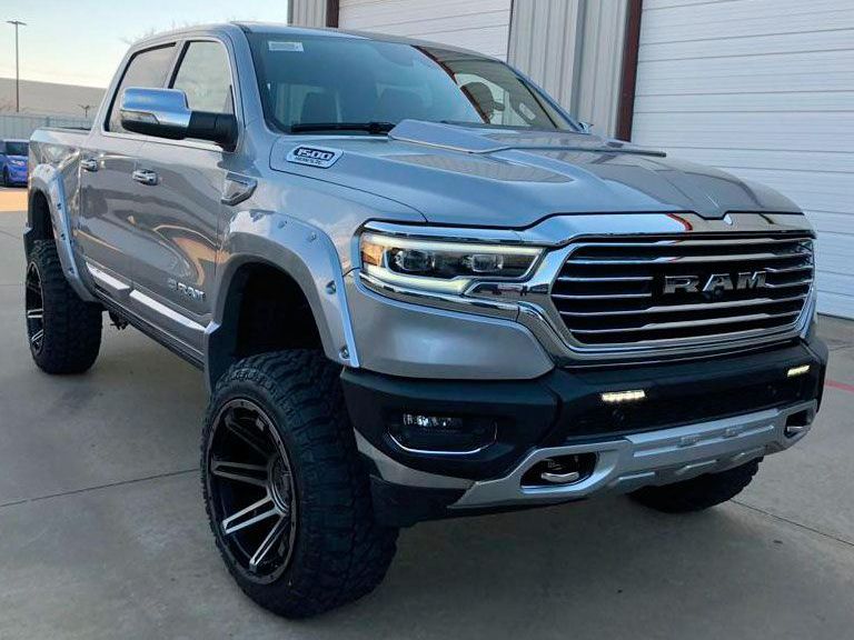 2019-2020 Ram 1500 Door Rocker Panels | Satin Black CH07D06