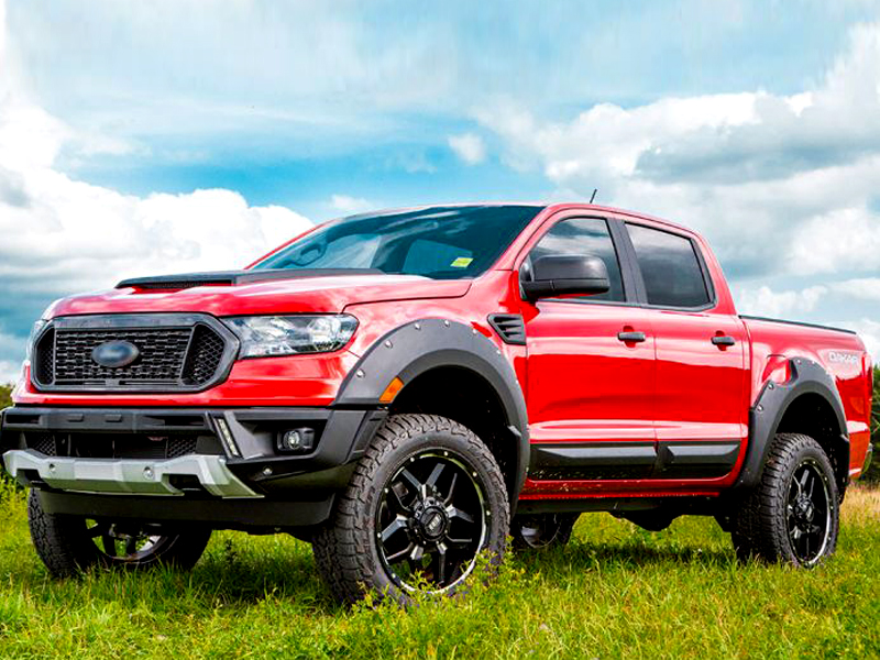 2019-2020 RANGER FULL STYLING KIT WITH FRONT BUMPER GUARD - SUPER CREW