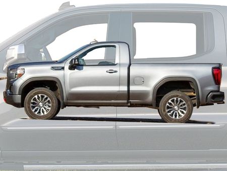2019-2023 GMC Sierra 1500 Regular Cab Painted Body Side Molding