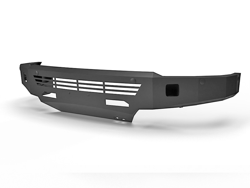 Front Bumper 2019 - 2022 Dodge Ram 1500 Aftermarket Aluminum Bumper ...