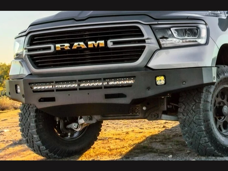 Front Bumper 2019 - 2022 Dodge Ram 1500 Aftermarket Aluminum Bumper ...