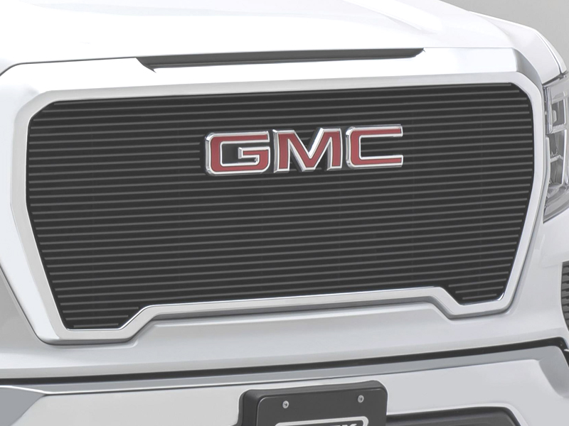 2019-2022 GMC Sierra 1500 Billet Grille, Black, Aluminum, 1 Pc, Insert ...