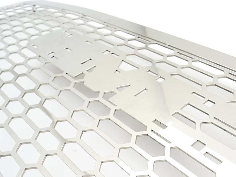 2019-2022 GMC Sierra 1500 Laser X Grille, Polished, Stainless Steel