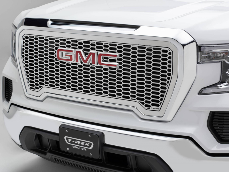 2019-2022 GMC Sierra 1500 Laser X Grille, Polished, Stainless Steel