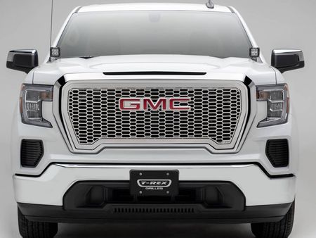 2019-2022 GMC Sierra 1500 Laser X Grille, Polished, Stainless Steel