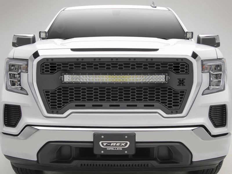 2019-2022 GMC Sierra 1500 Stealth Laser Torch Grille, Black, Mild Steel ...