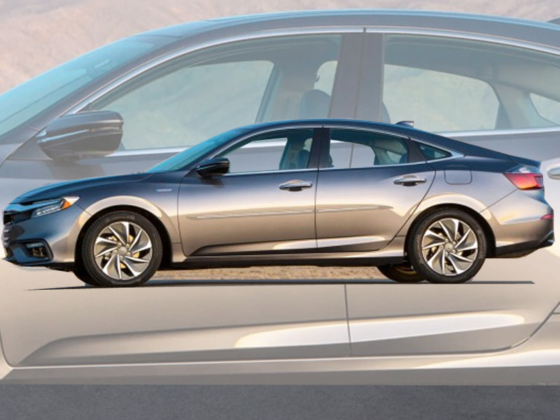 2019-2022 HONDA INSIGHT CHROMELINE PAINTED BODY SIDE MOLDING