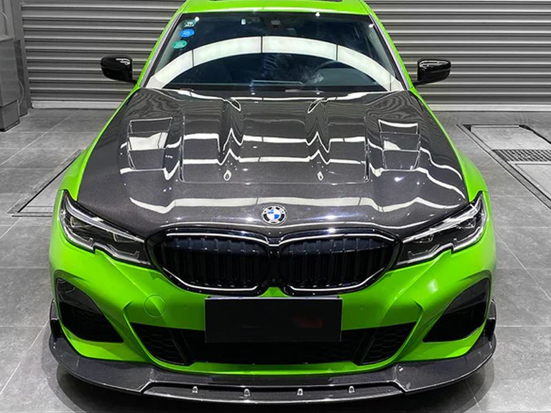 2019-2023 BMW 3 Series G20/G28 BKSS Style Carbon Fiber Hood