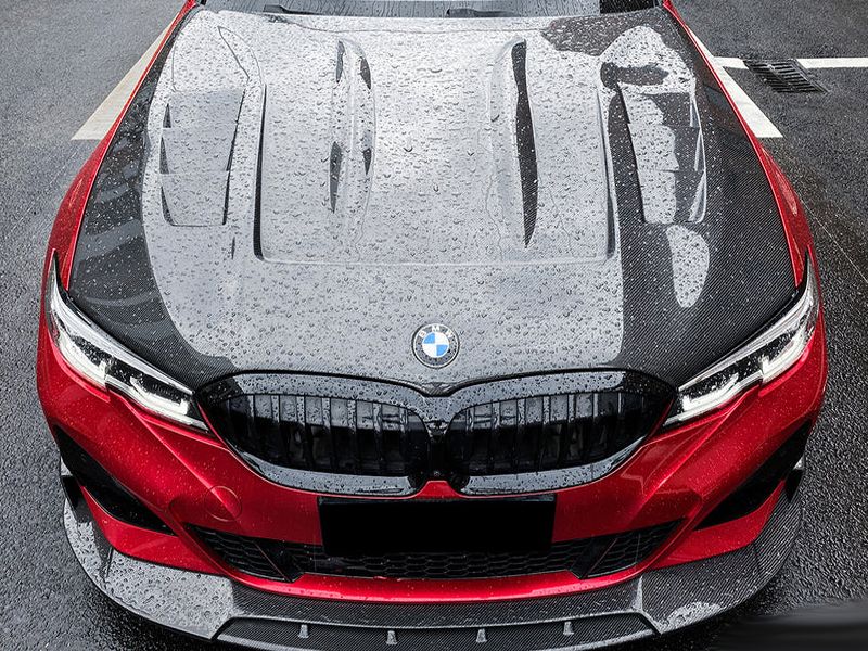 2019-2023 BMW 3 Series G20/G28 BKSS Style Carbon Fiber Hood