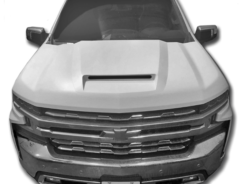 Functional Ram Air Hood 2020 Chevy Silverado
