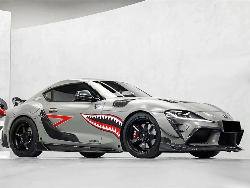 2019-2023 Toyota GR Supra A90 A91 BKSS Style Carbon Fiber Body Kit
